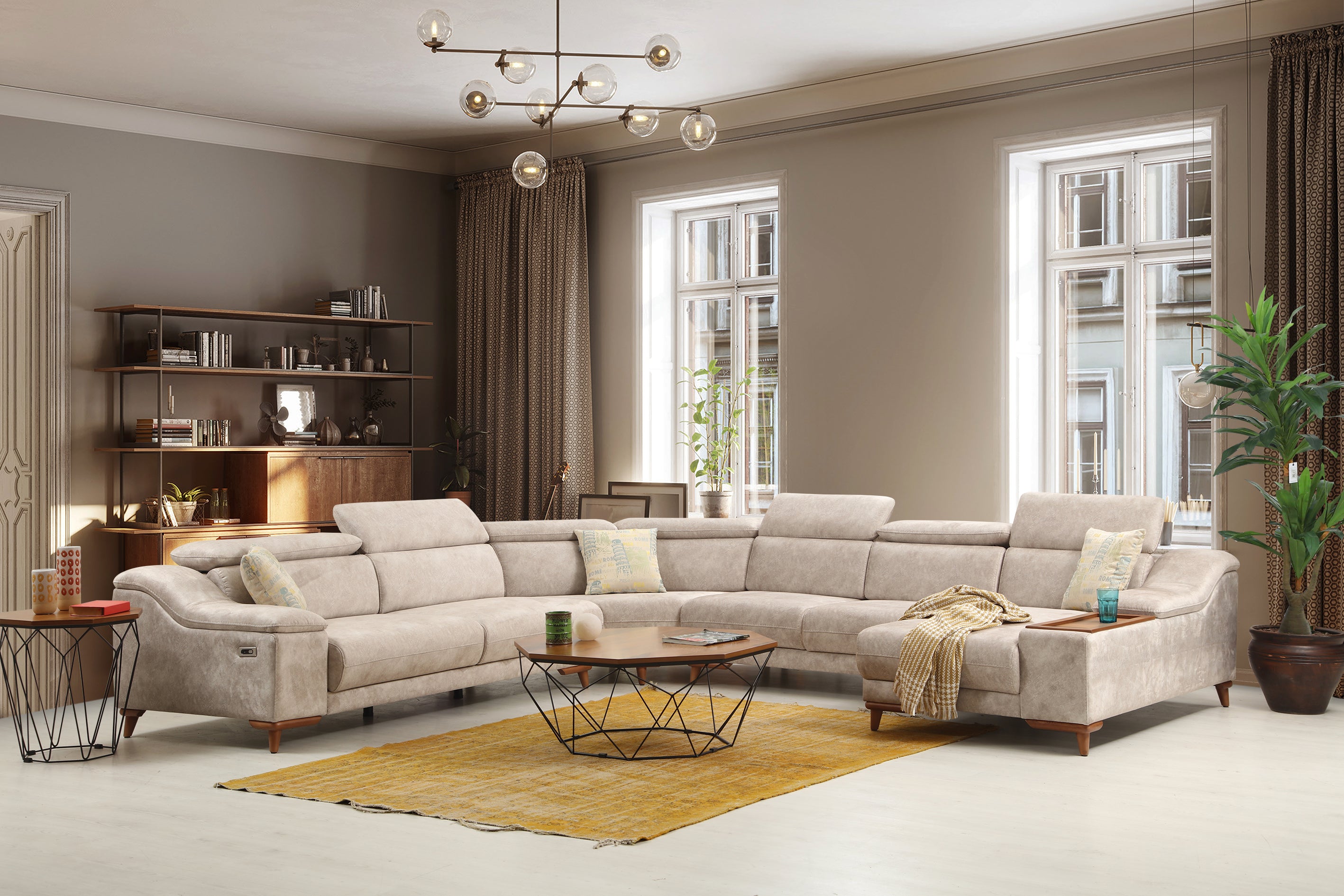 S- Mustang U Corner Sofa – Trend Life Furniture