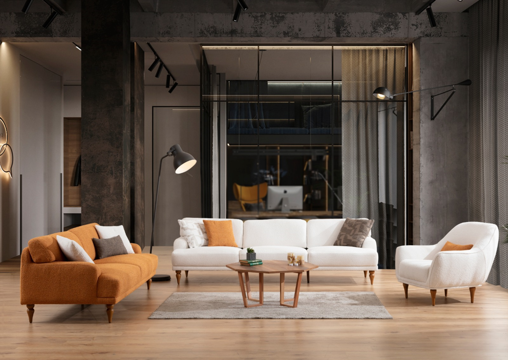 S- Toscano Sofa Set – Trend Life Furniture